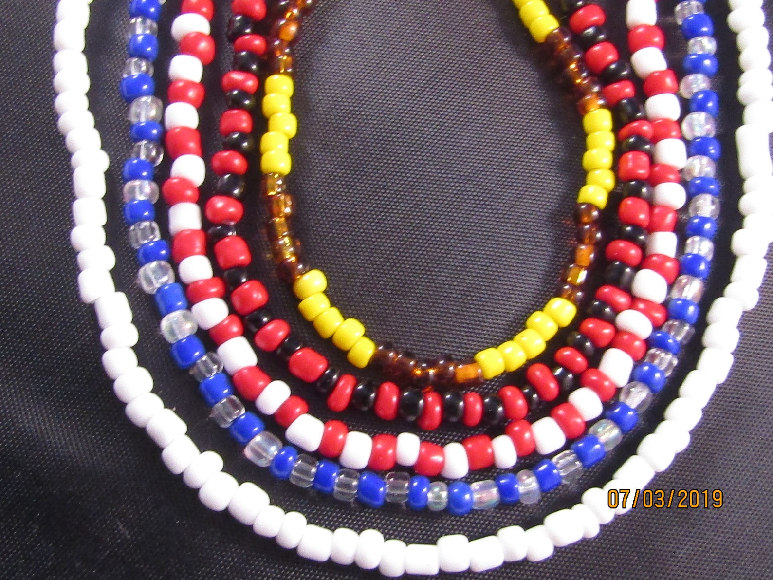 Orisha Eleke Set of 5, Collar Eleke Santeria Ifa - Etsy