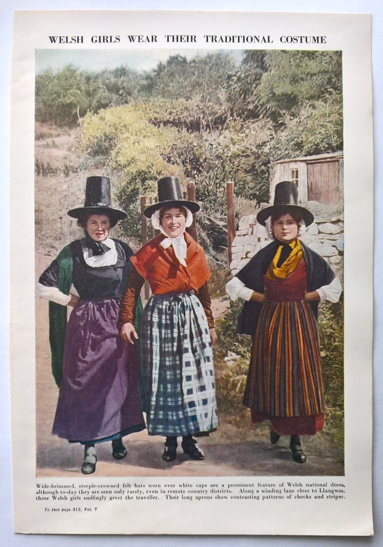 Welsh Costume Patterns