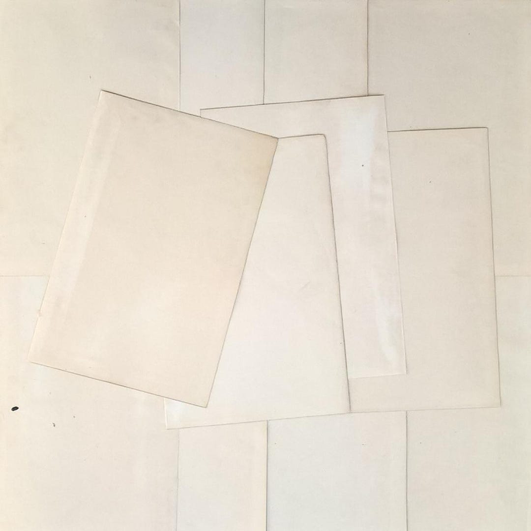 Vintage Plain Paper Bundle From the 1920s. 12 Sheets With Ageing Stains ...