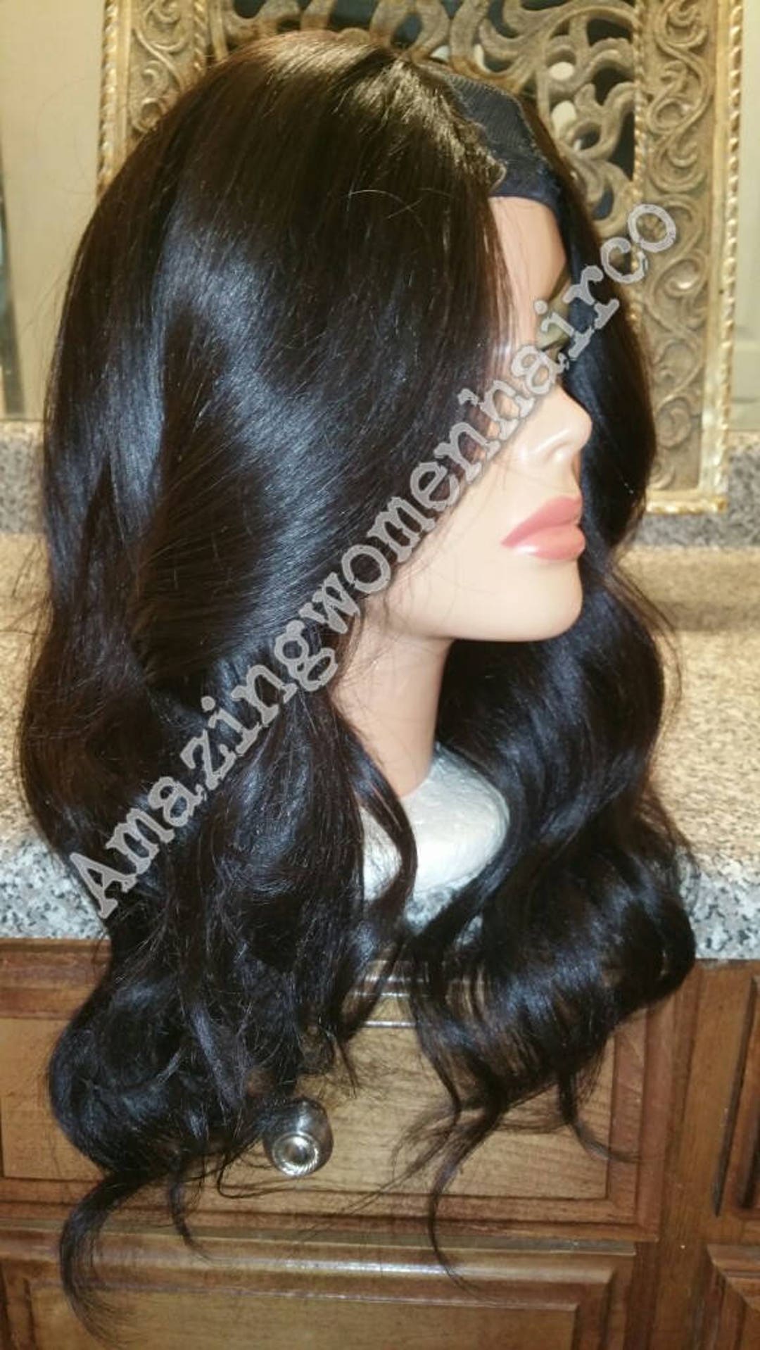 New Most Natural U Part Wig Yaki Texture 3 Bundles @ 14 16 18" Natural ...