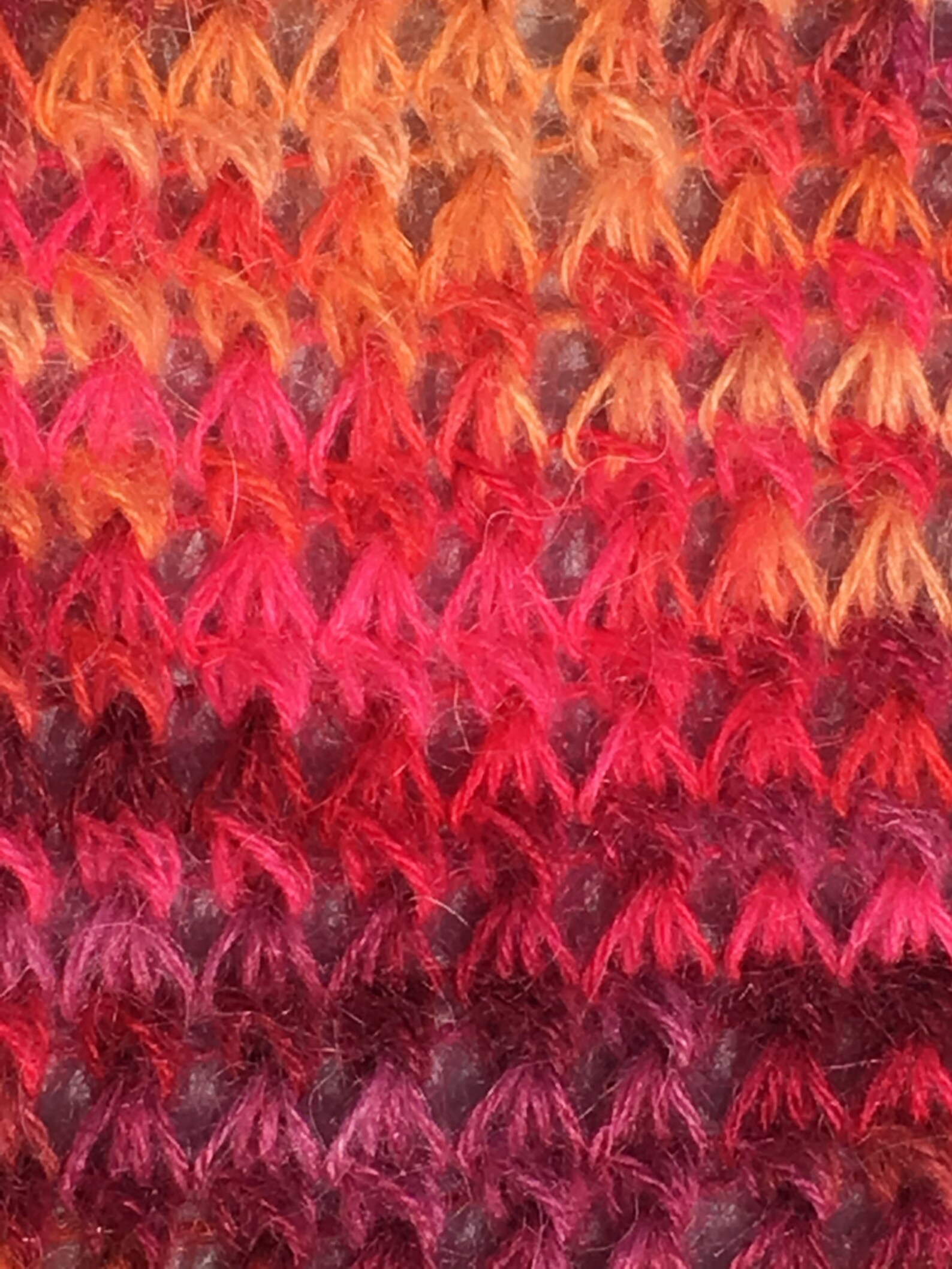 Women's Hand Knit Red Lacey Scarf Perfect for Fall or Winter - Etsy