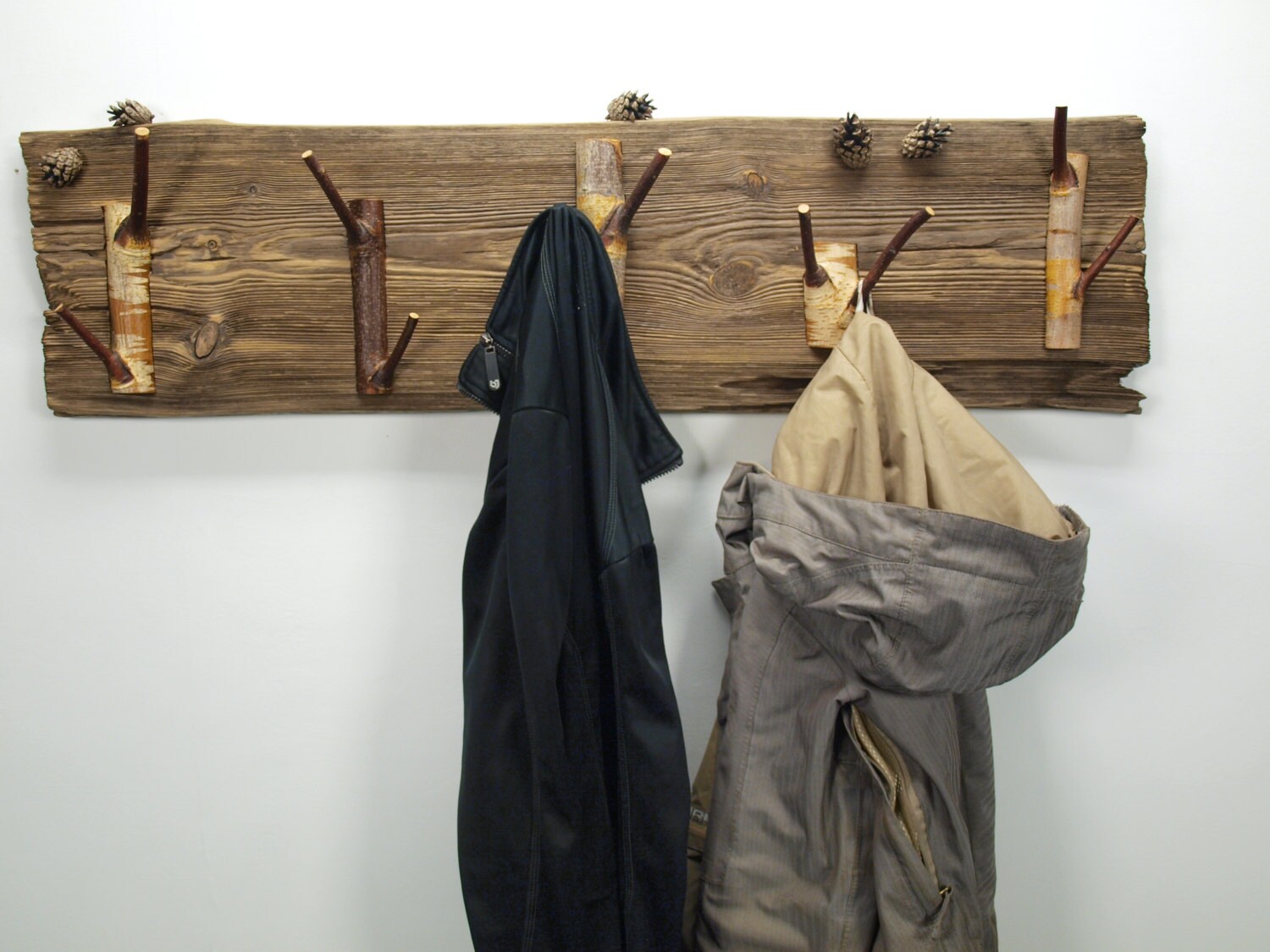 Coat Rack, Driftwood Coat Rack, Rustic Coat Rack, Handmade Coat Rack ...