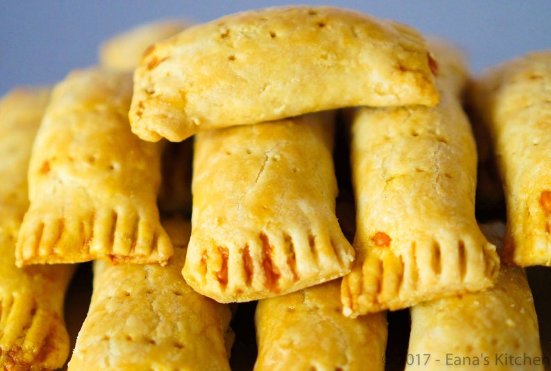 Fresh Guyanese Caribbean Cheese Roll Pastry Snacks ~ 100% Authentic ...