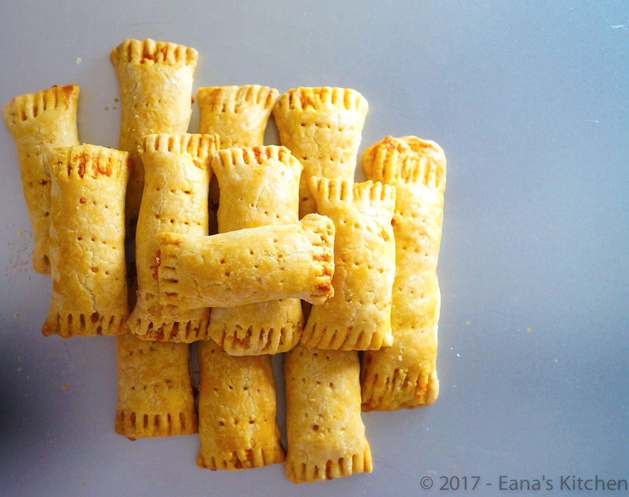 Fresh Guyanese Caribbean Cheese Roll Pastry Snacks ~ 100% Authentic ...