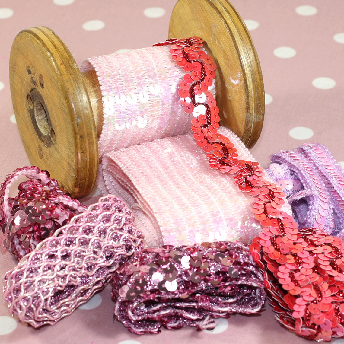 Sequin Trim Pack - Etsy
