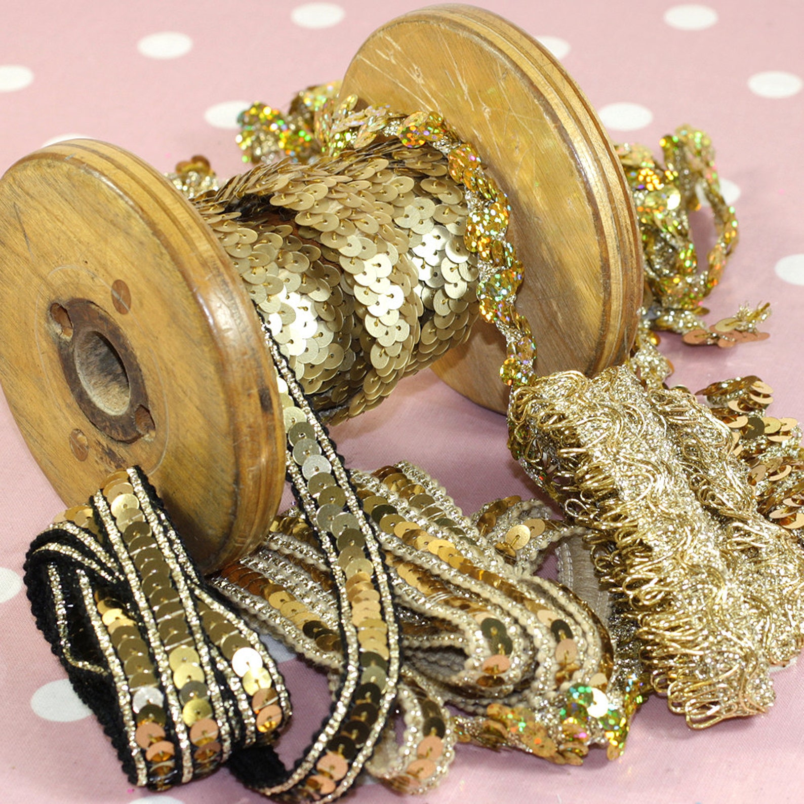 Sequin Trim Pack - Etsy