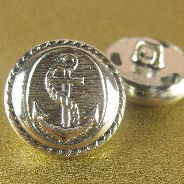 Anchor Buttons - Etsy