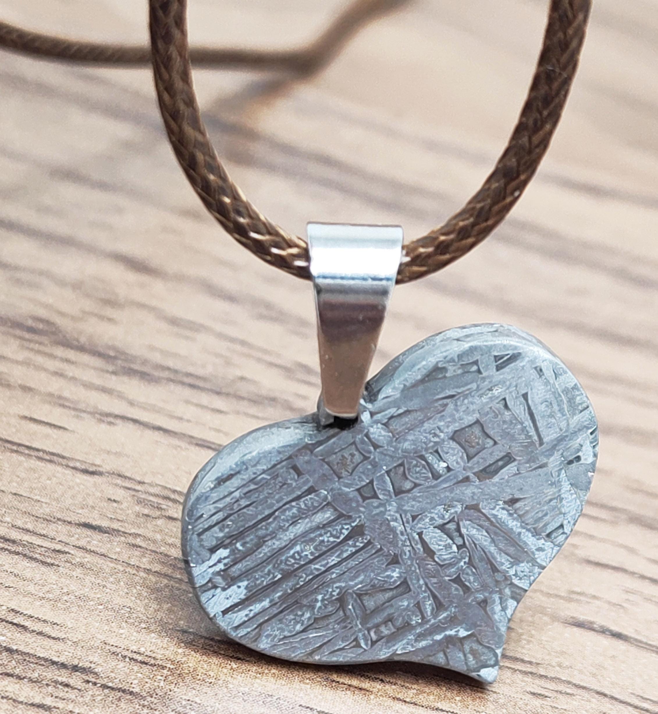 Muonionarusta Meteorite Carving Pendant, Muonionarusta Meteorite ...