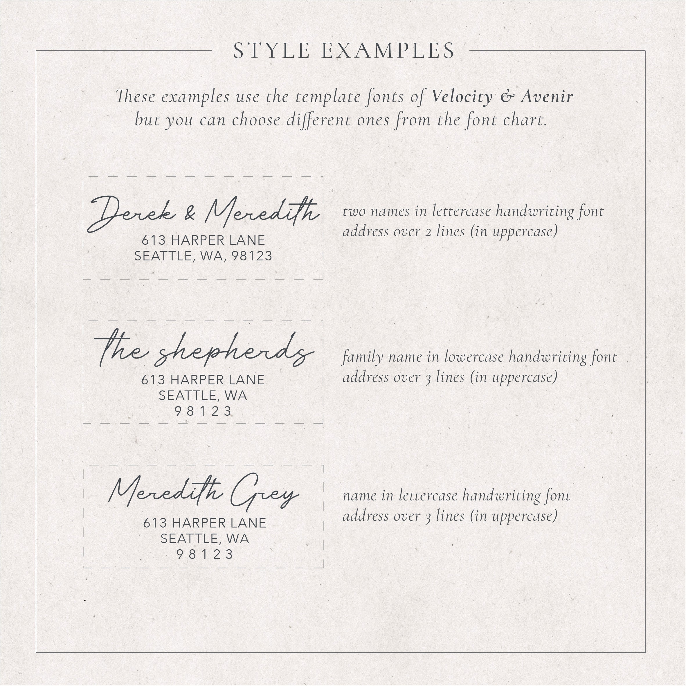 Handwriting Return Address Stamp | Etsy