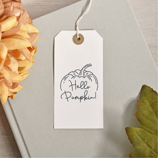 Pumpkin Stamp - Etsy
