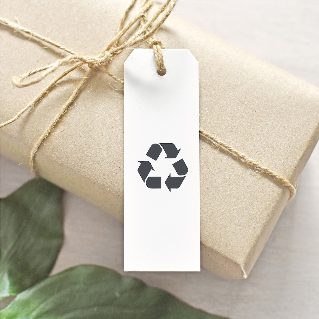 Mini Recycle Logo Symbol Rubber Stamp - Etsy