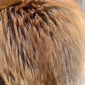 Genuine Crystal Fox Fur Pelt, Super Supple and Lavish as a Fur Stole or ...