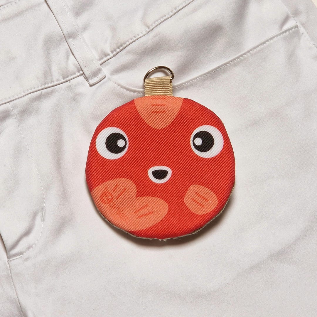 Fish Round Wallet With Zipper for Children and Adult Handmade Accessory ...