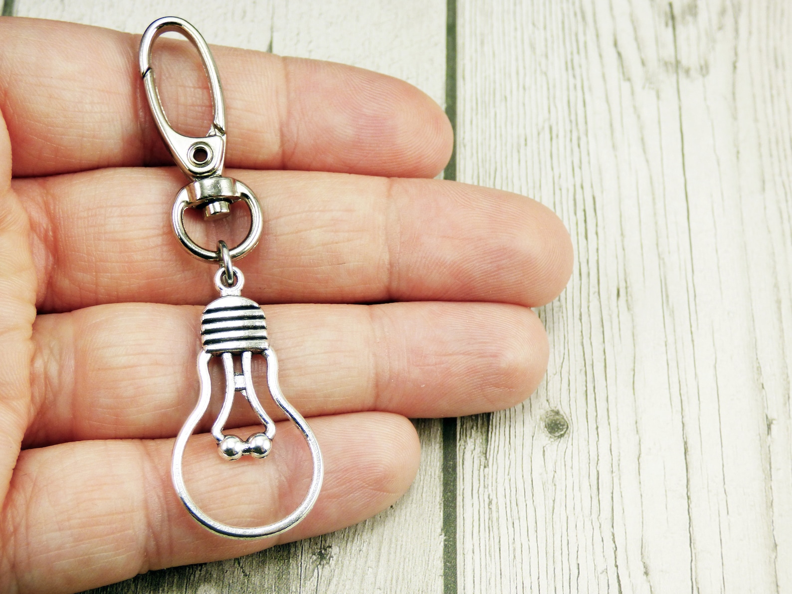 Light Bulb Keychain inspirational gifts for friends small | Etsy