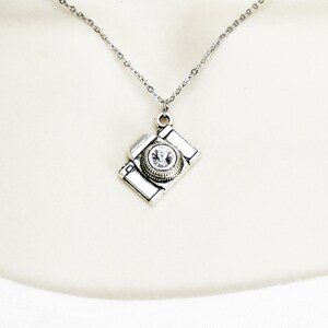 Silver Camera Necklace, Camera Jewelry, Photographer, Life, Moment ...