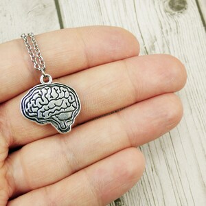 Brain Necklace, Neuroscience Gift, Nerdy Brain Gifts Cool, Neurology ...