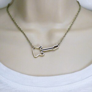 Guitar Necklace, Music Jewelry, Rocker Jewelry, Meaningful Necklace ...
