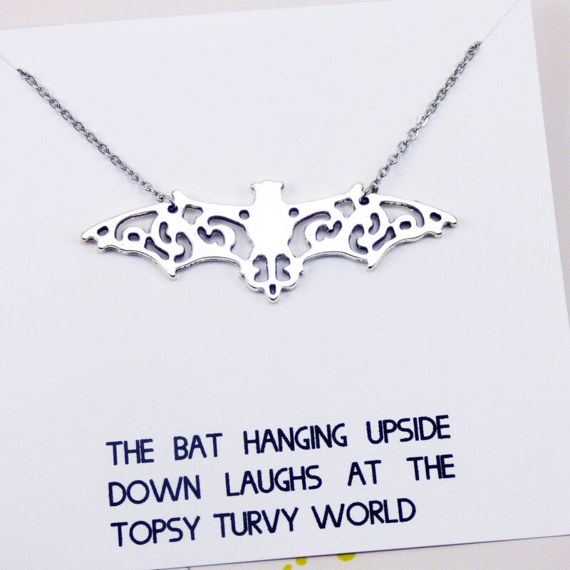 Filigree Bat - Etsy