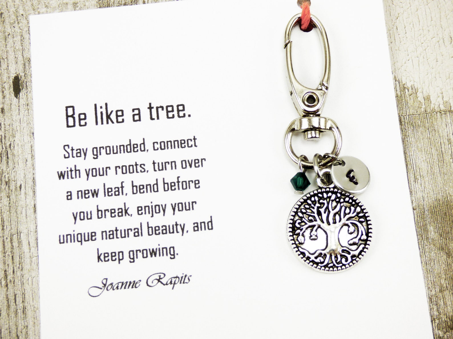 Tree of Life Keychain, Motivational Gifts to Encourage and Inspire ...