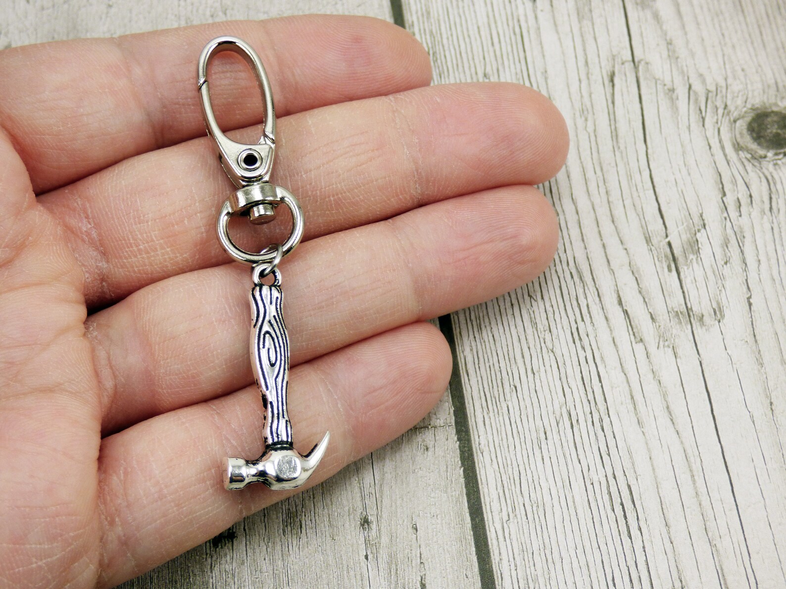 Hammer Bag Charm, Tool Key Chain, Mentor Gifts, Thank You Teacher Gift ...