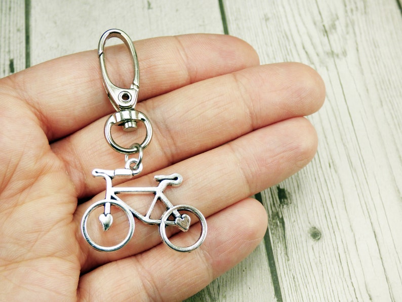 Bicycle Keychain bike gifts for cyclists bike lovers gifts | Etsy