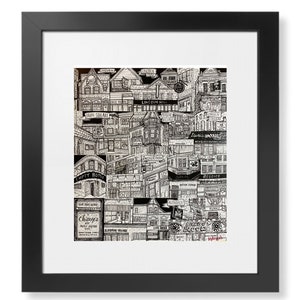 Tiny Music Guide to Chicago Art Print - Etsy