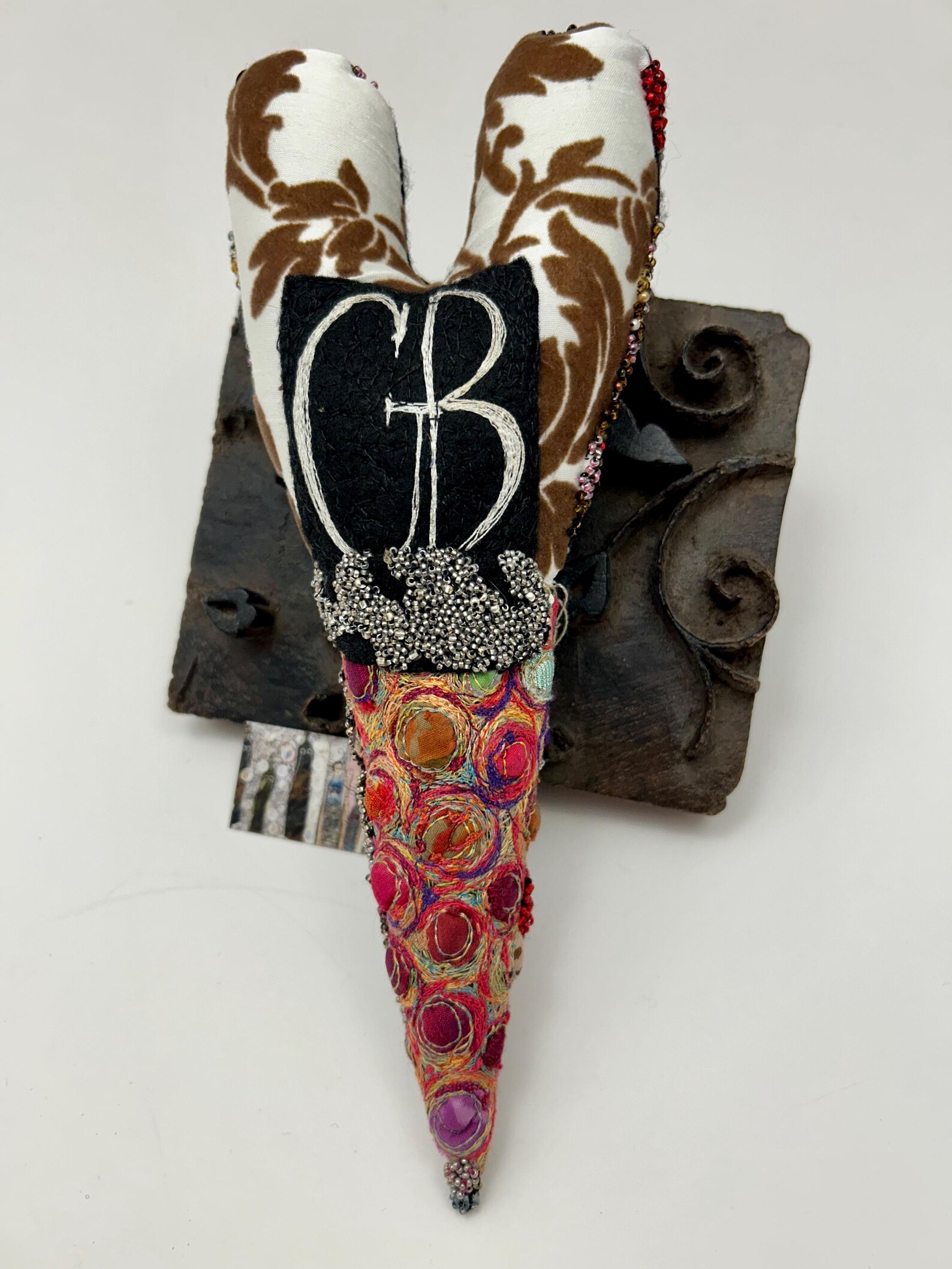 Unique Handcrafted Artisan Long Stem Flower Heart - Etsy