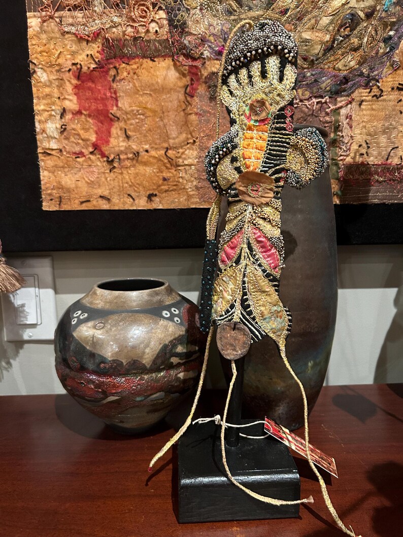 Gold Flower Totem - Etsy