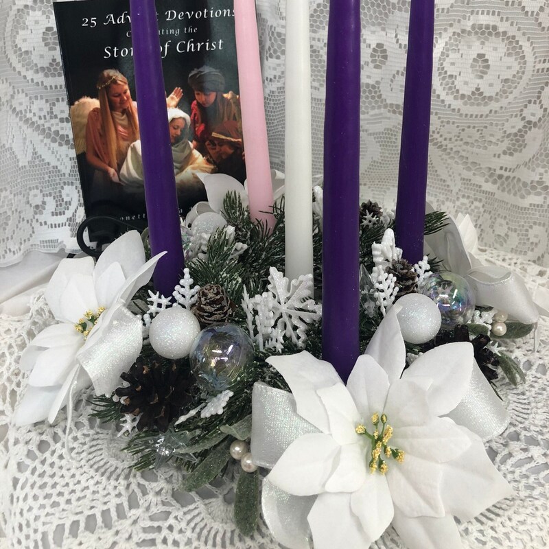 Advent Wreath With Candles - Etsy