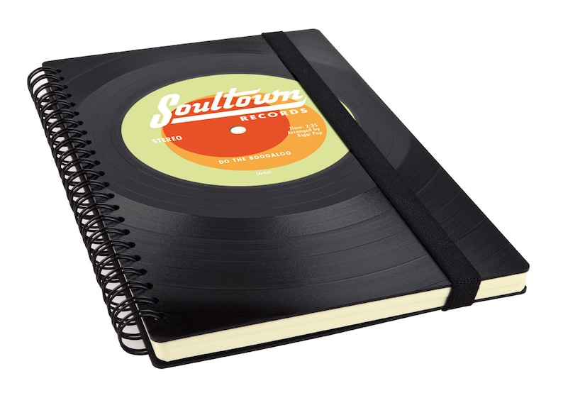 Blank Journal Made From Record Personalized Journal Custom - Etsy
