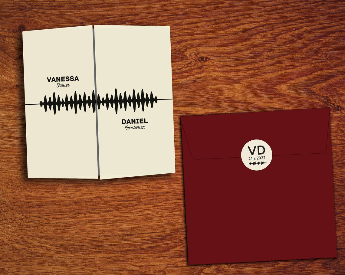 Gatefold Wedding Invitations Real Vinyl Timeline Custom - Etsy