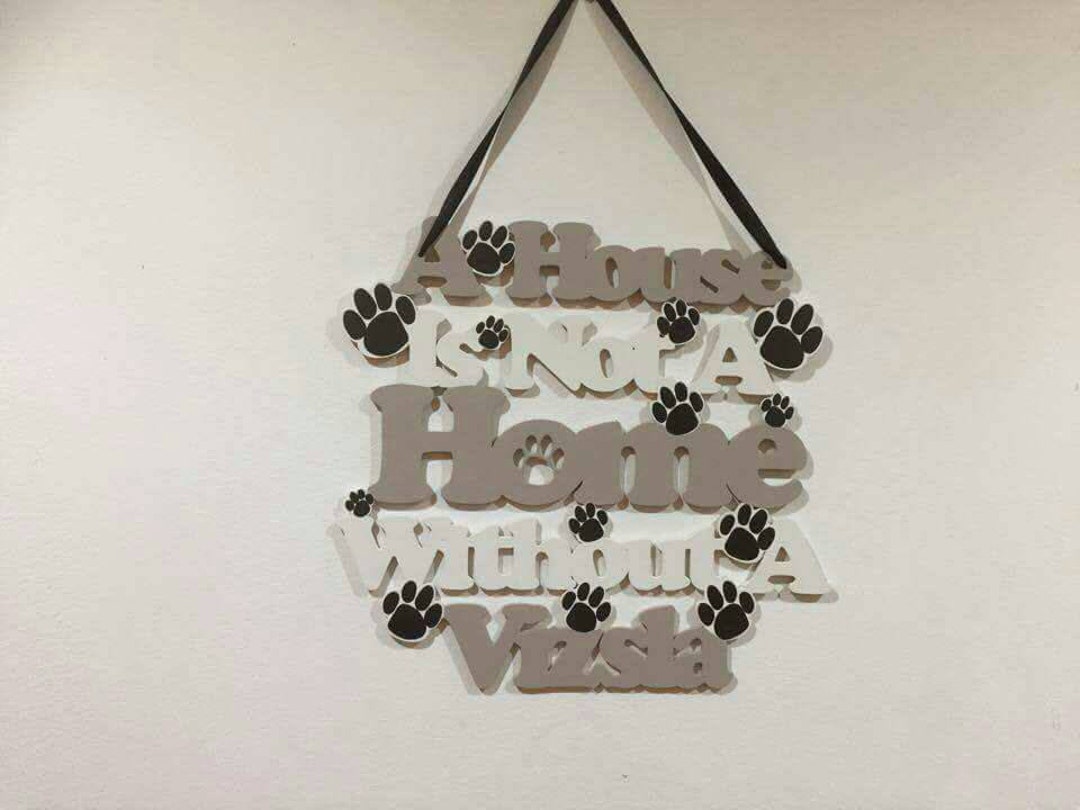 Hungarian Vizsla Wall Hanging Sign, Vizsla Gifts, Gift for Dog Mum ...