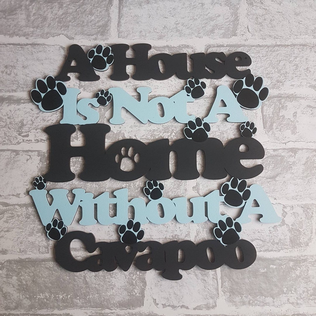 Cavapoo Wall Hanging Sign, Cavapoo Gifts, Mothers Day Gift for Dog ...