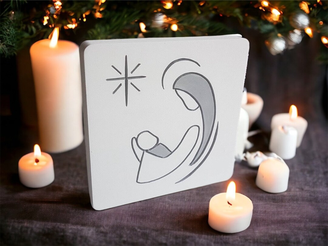 Nativity Scene Christmas Decoration, Nativity Decoration, Gift for ...