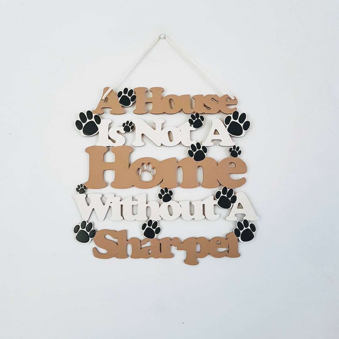 Shar Pei Wall Hanging Sign, Shar Pei Gifts, Christmas Gifts for Dog ...
