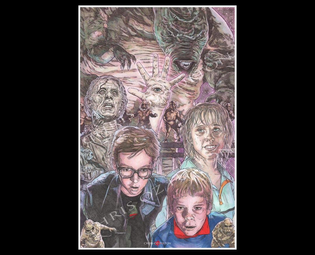 The Gate Horror Movie Poster Art Print Signed by Chris Oz Fulton - Etsy