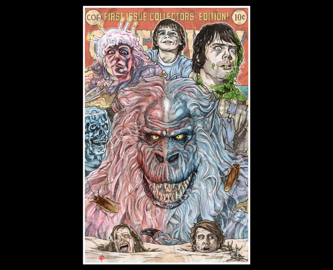 Creepshow Horror Poster Art Print by Artist Chris Oz Fulton - Etsy