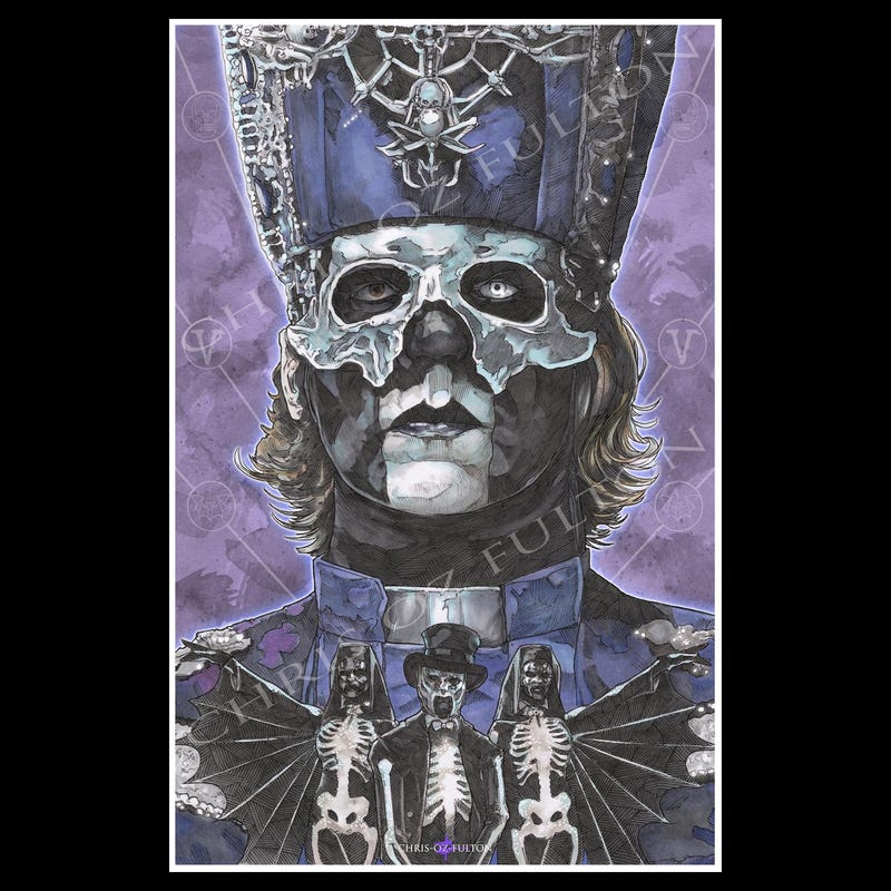 Ghost Band Mask - Etsy