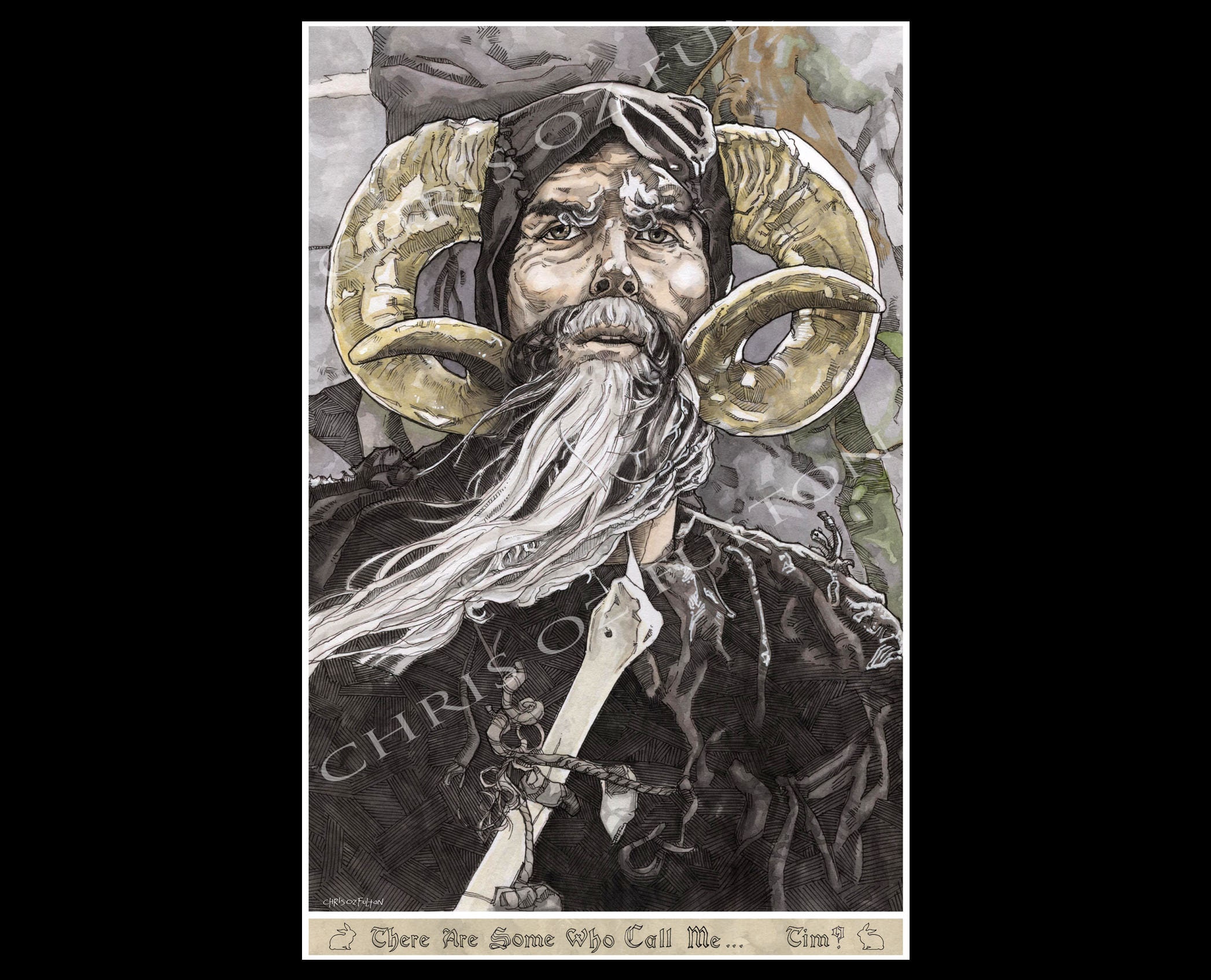 Tim the Enchanter Poster Art Print by Chris Oz Fulton | Etsy