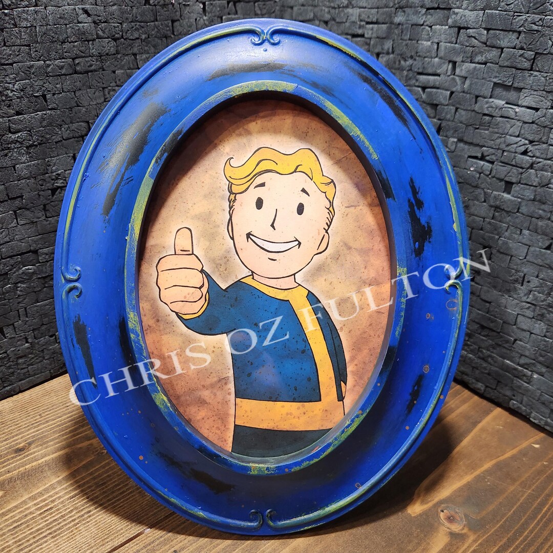 Fallout Vault Boy and Nuka Cola Girl Framed Art Print Set of 2 by Chris ...