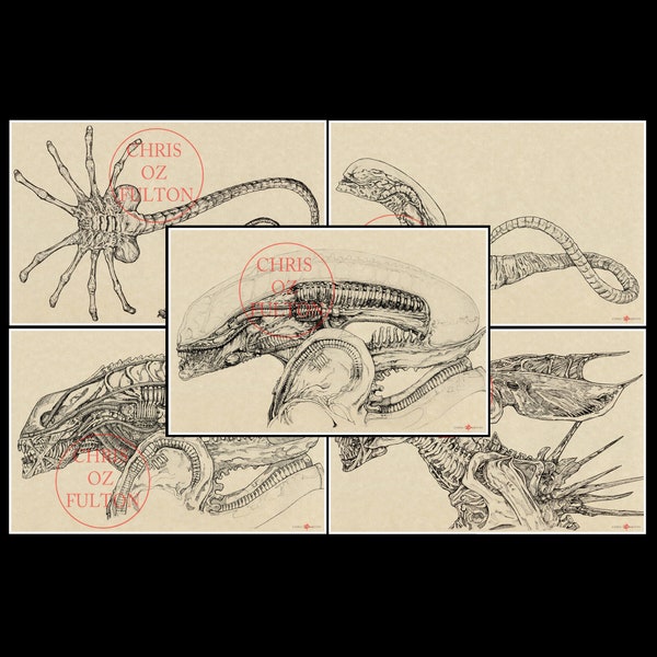 Xenomorph Art - Etsy