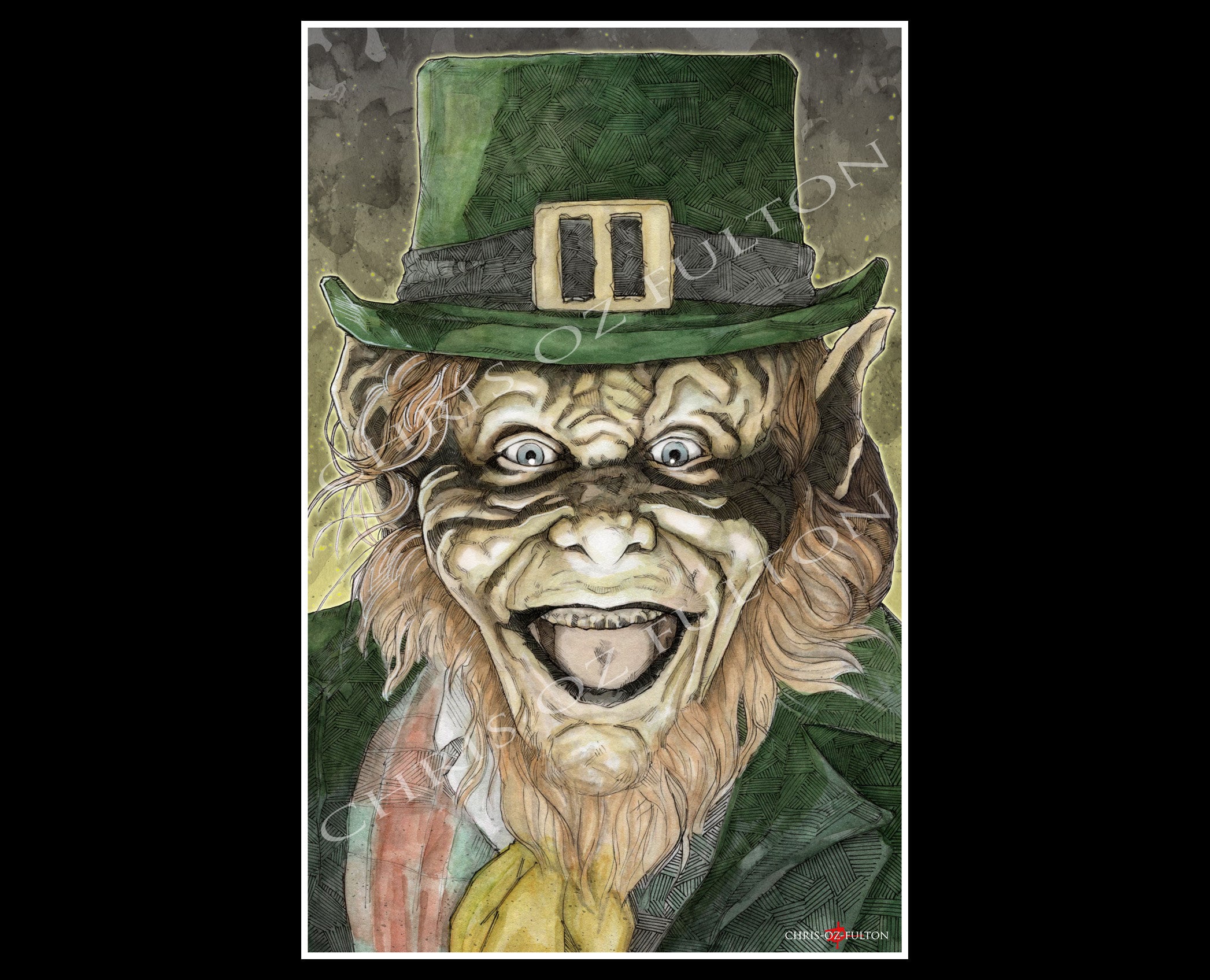 The Leprechaun Horror Movie Poster Wall Art Print By Artist | Etsy