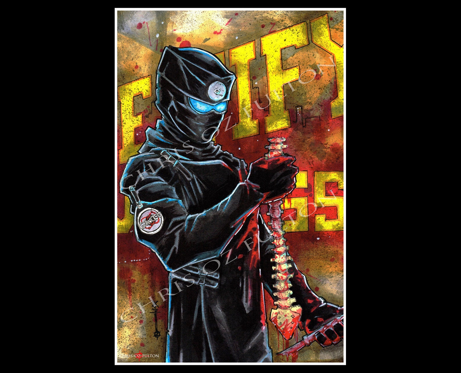 Repo the Genetic Opera Poster Print - Etsy