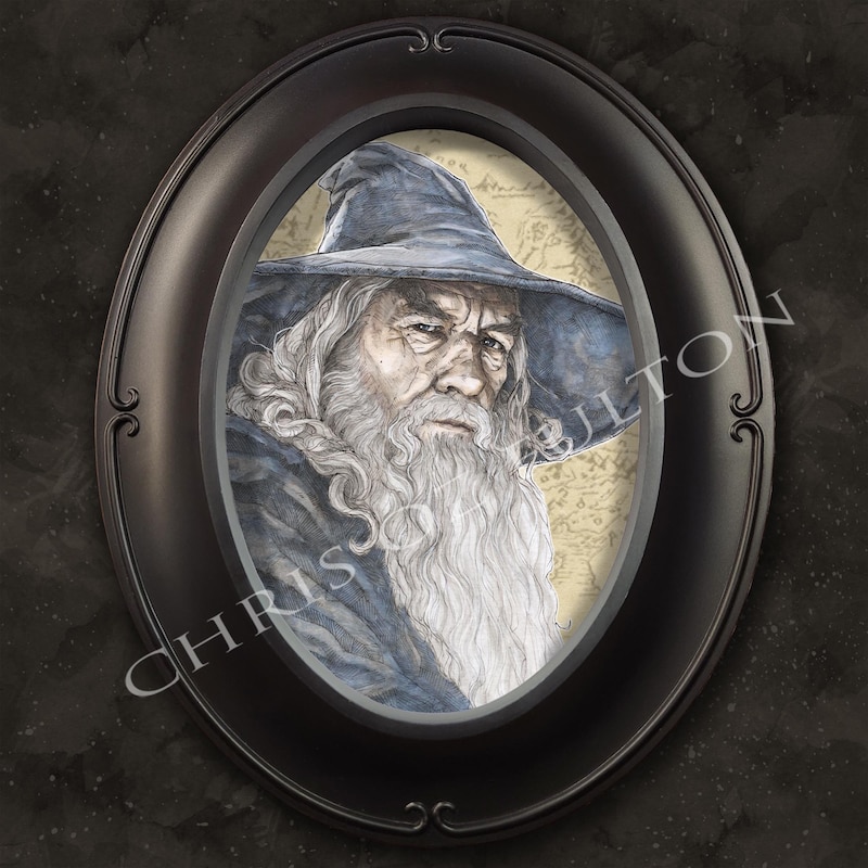 Lord Rings Art Original - Etsy