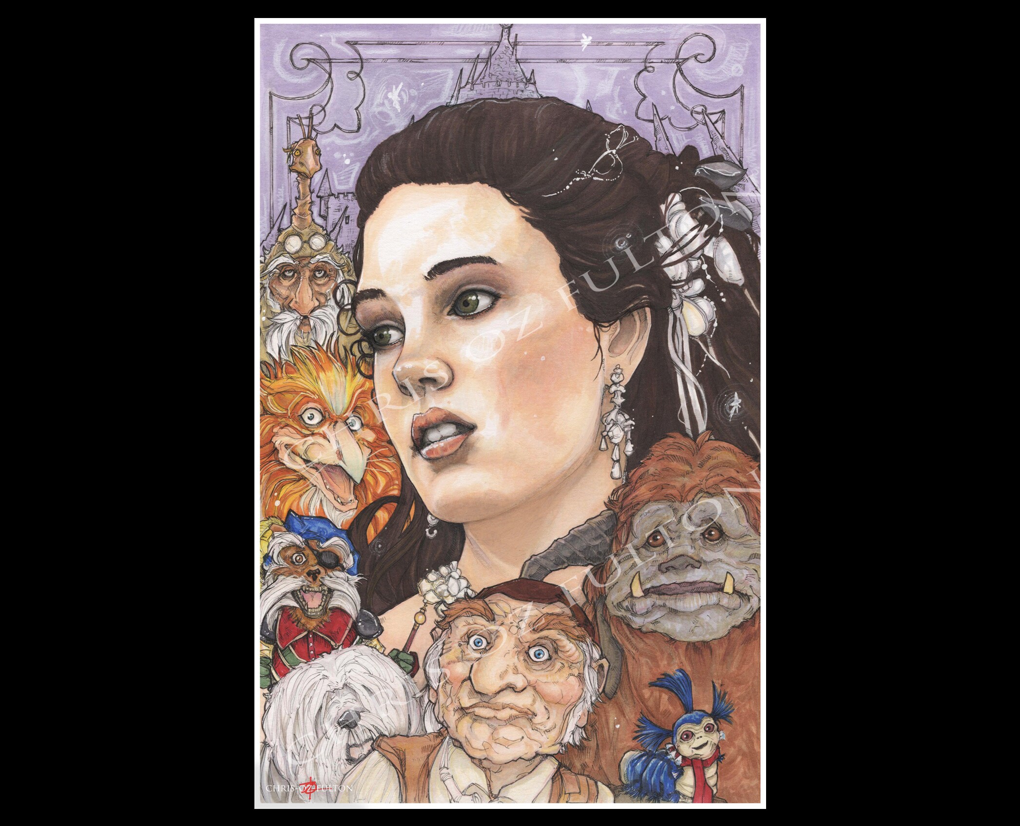 Labyrinth Jareth Toby and Sarah Set of 3 11x17 Poster Prints | Etsy