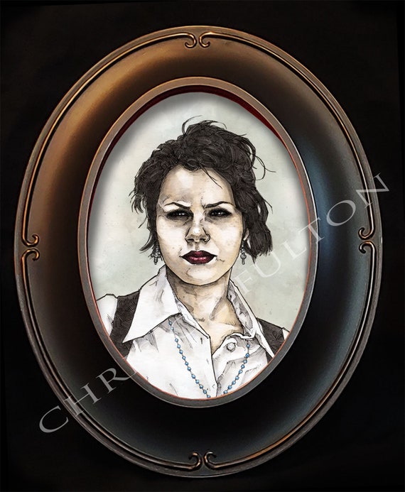 The Craft Nancy Downs Horror Movie Framed Art Print Chris Oz Fulton Art ...