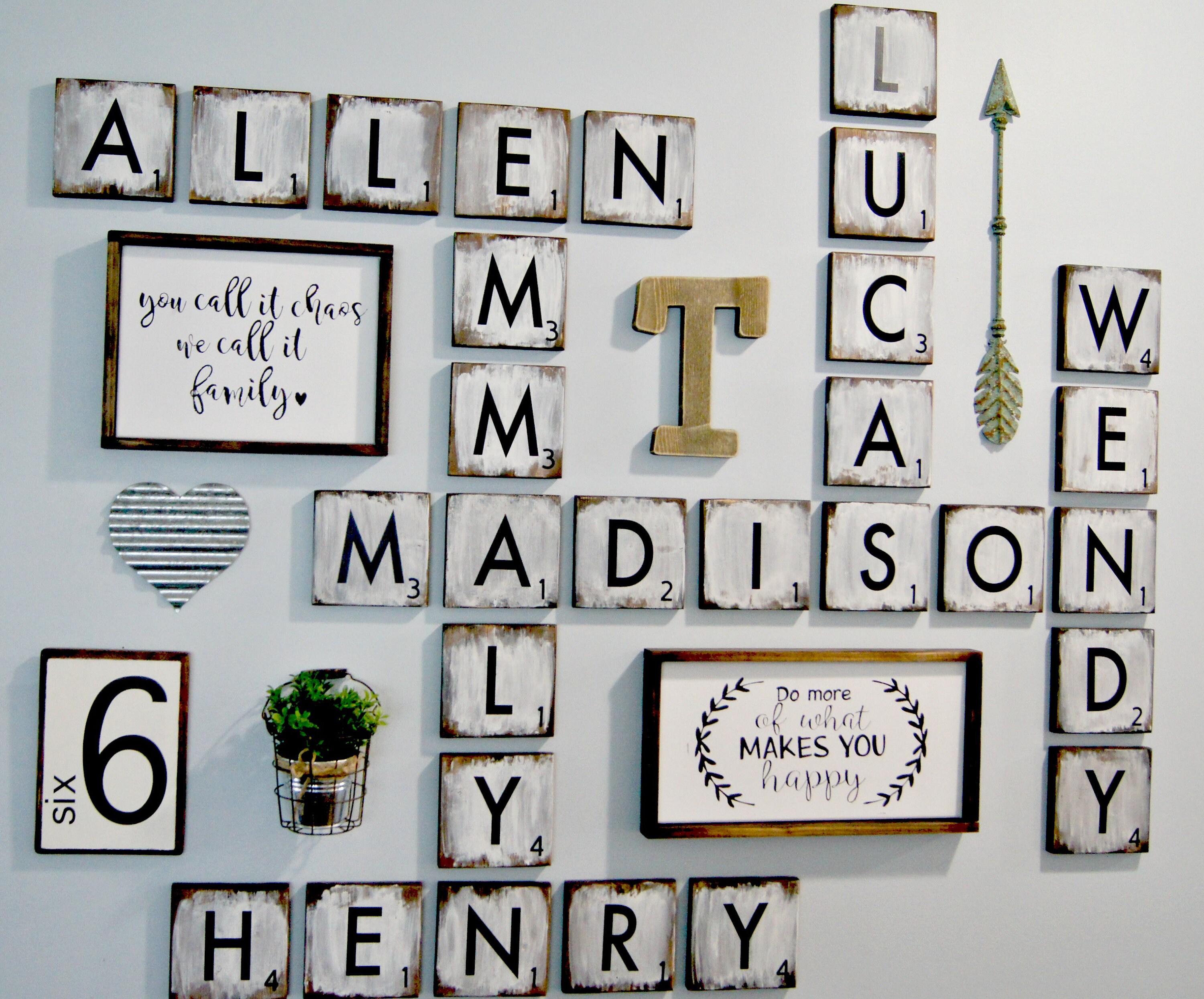 Large Scrabble Wood Tiles 5.5 Wood Tiles Blocks Tile - Etsy