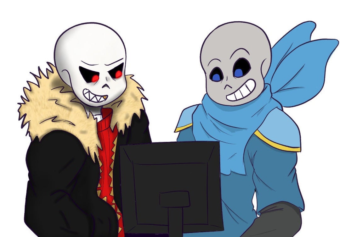 Underfell and Underswap Stickers - Etsy