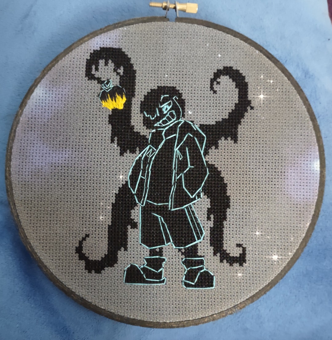 Nightmare Undertale Cross Stitch - Etsy