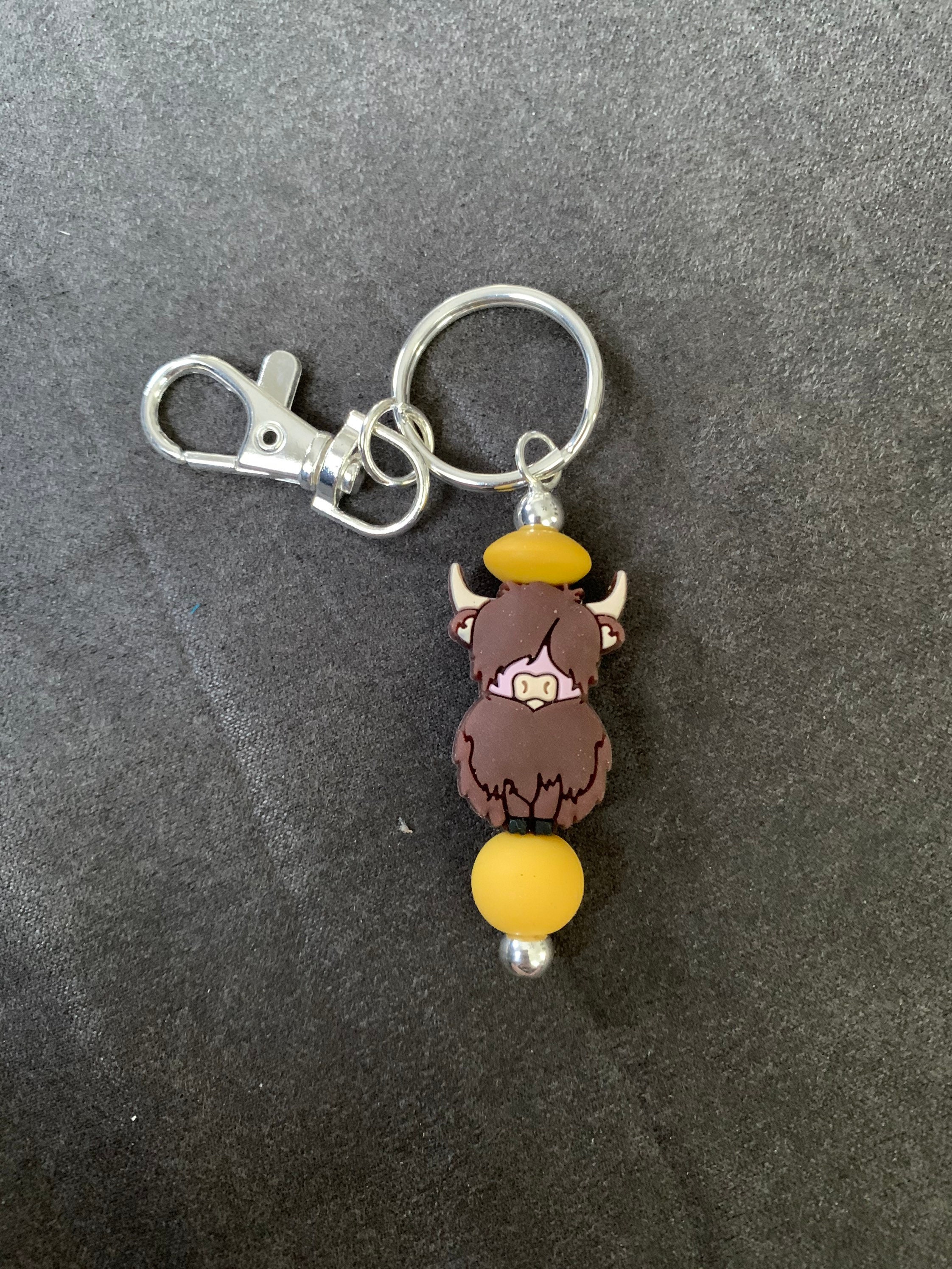 Silicone Beaded Keychain Silicone Beaded Backpack Tag Silicone Beaded ...